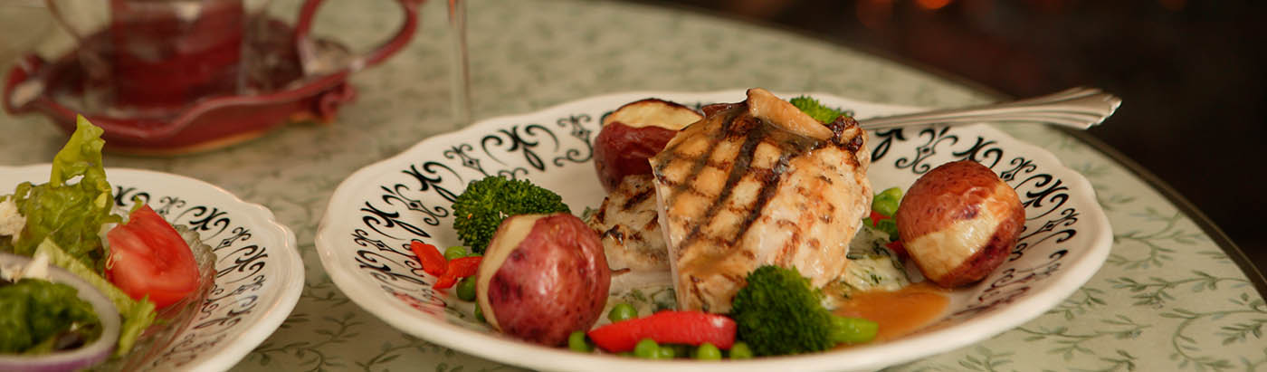 Weekly Dining Menu at the Buckhorn Inn, a Gatlinburg bed and breakfast